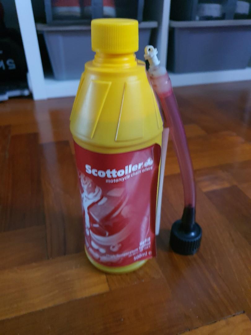 Scottoiler Refill 500ml Bottle, Motorcycles, Motorcycle Accessories on ...