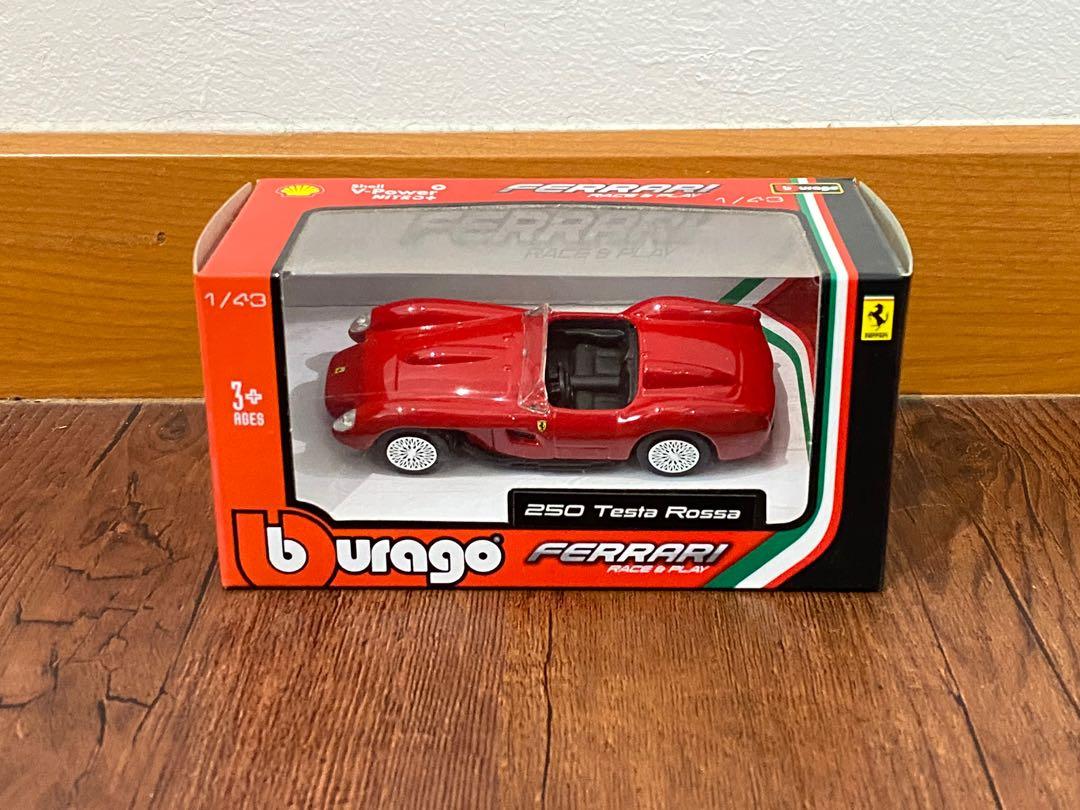 Shell Burago Ferrari 259 Testa Rossa 1/43, Hobbies & Toys, Toys & Games ...
