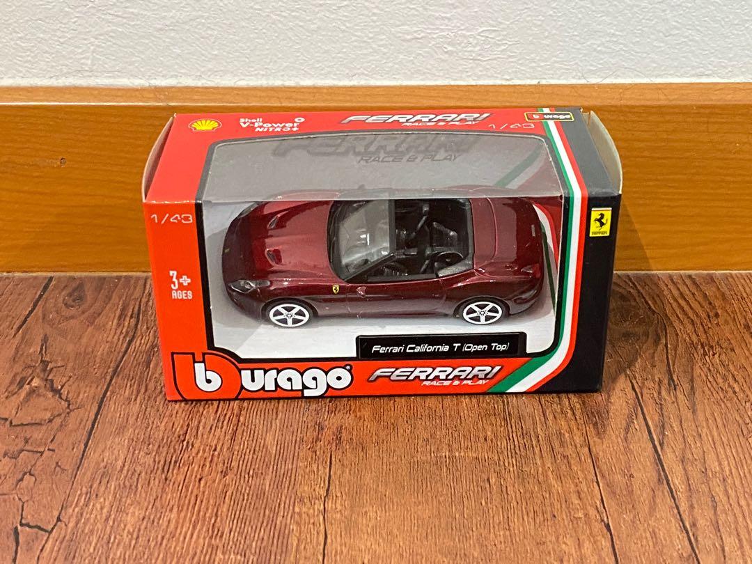 Shell Burago Ferrari California T 1/43, Hobbies & Toys, Toys & Games on ...