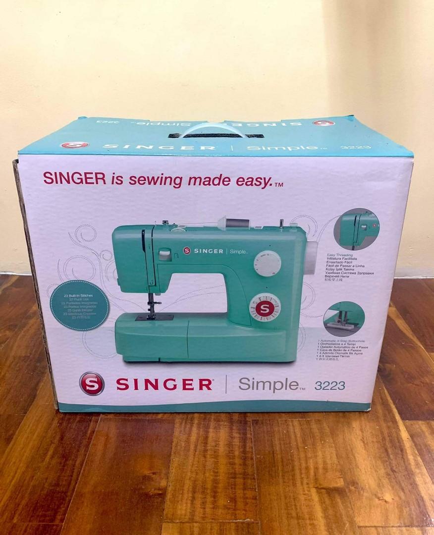 Singer 3223 Sewing Machine, TV & Home Appliances, Other Home Appliances ...