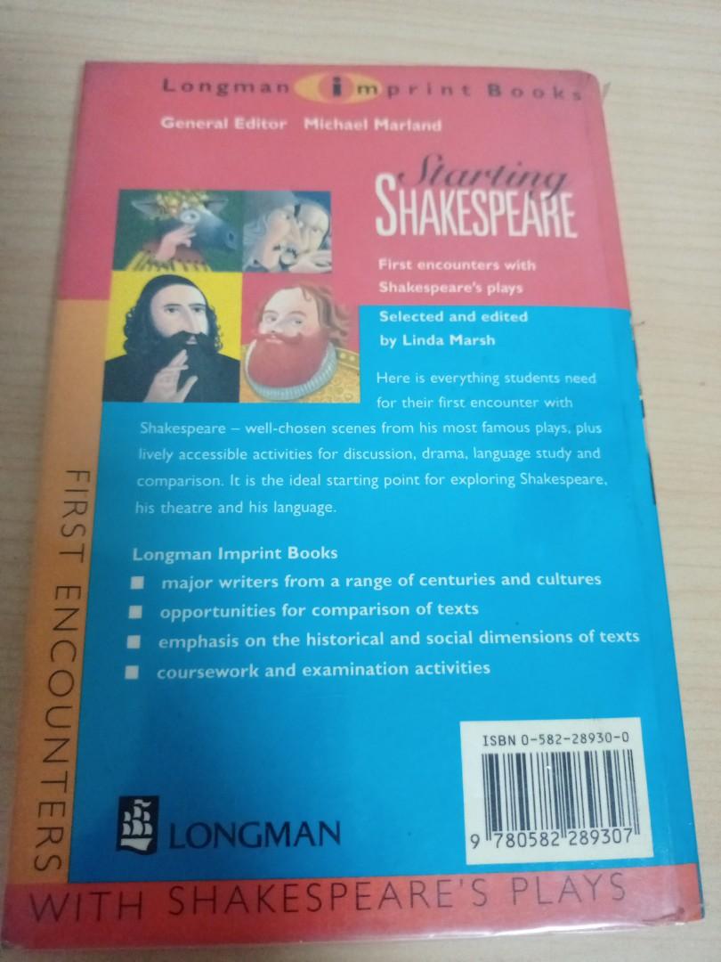 Starting Shakespeare (guidebook), Hobbies & Toys, Books & Magazines ...
