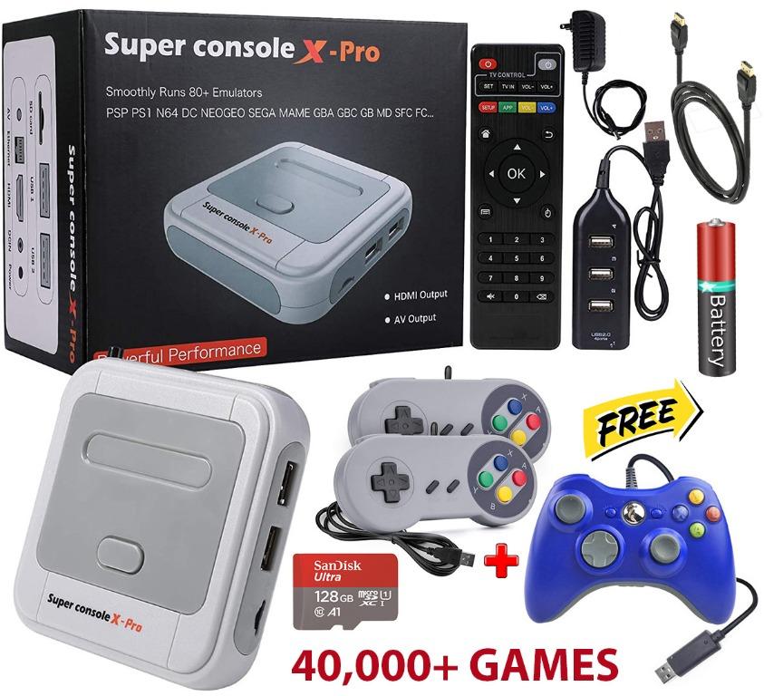 Retro Arcade Game Super Console X-PRO | Android TV | HDMI | 128GB ...
