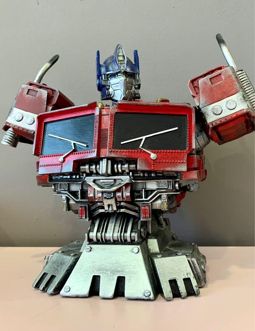 Transformer Optimus prime bust, Hobbies & Toys, Collectibles ...