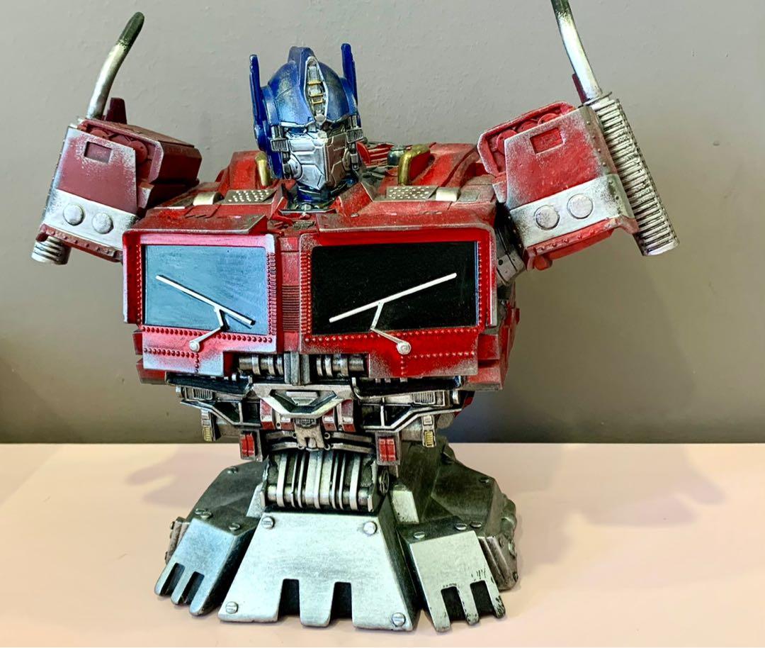 Transformer Optimus prime bust, Hobbies & Toys, Collectibles ...
