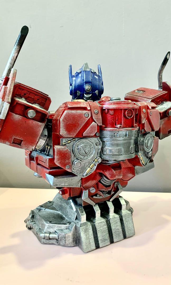 Transformer Optimus prime bust, Hobbies & Toys, Collectibles ...