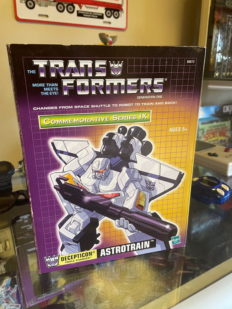 TRANSFORMERS G1 ASTROTRAIN Reissue| THE TRANSFORMERS GENERATION ONE ...