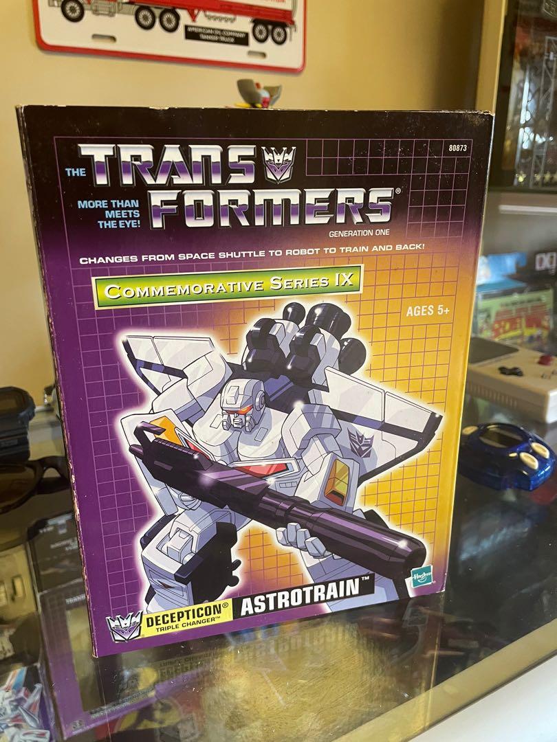 TRANSFORMERS G1 ASTROTRAIN Reissue| THE TRANSFORMERS GENERATION ONE ...