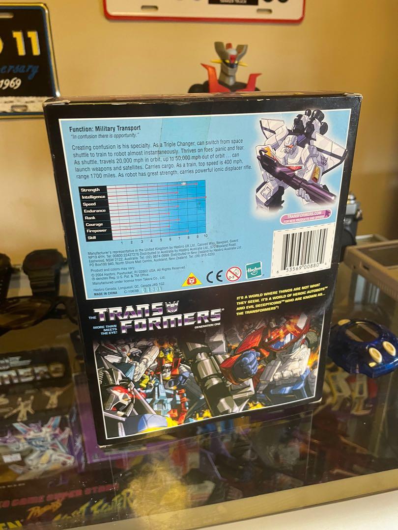TRANSFORMERS G1 ASTROTRAIN Reissue| THE TRANSFORMERS GENERATION ONE ...
