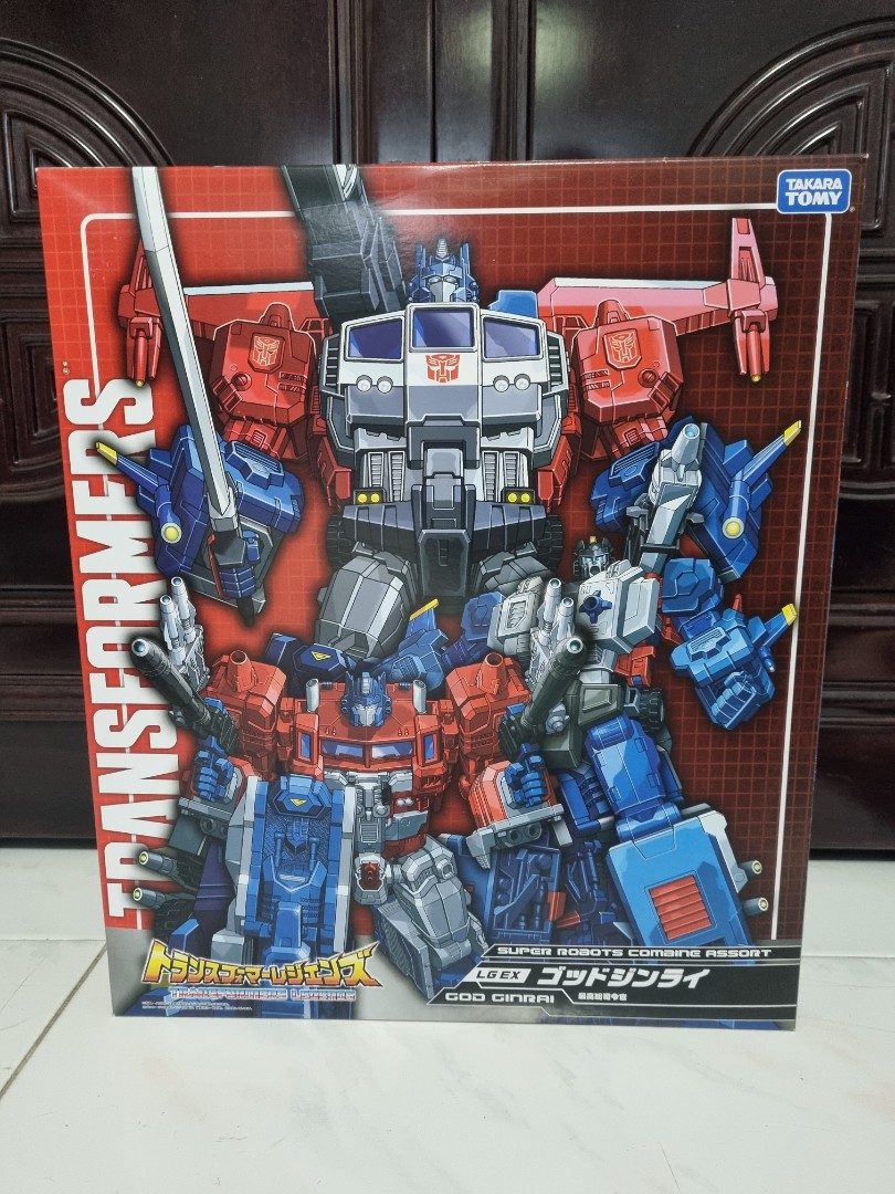 Transformers Legends LG-EX God Ginrai TakaraTomy Mall Exclusive Takara ...
