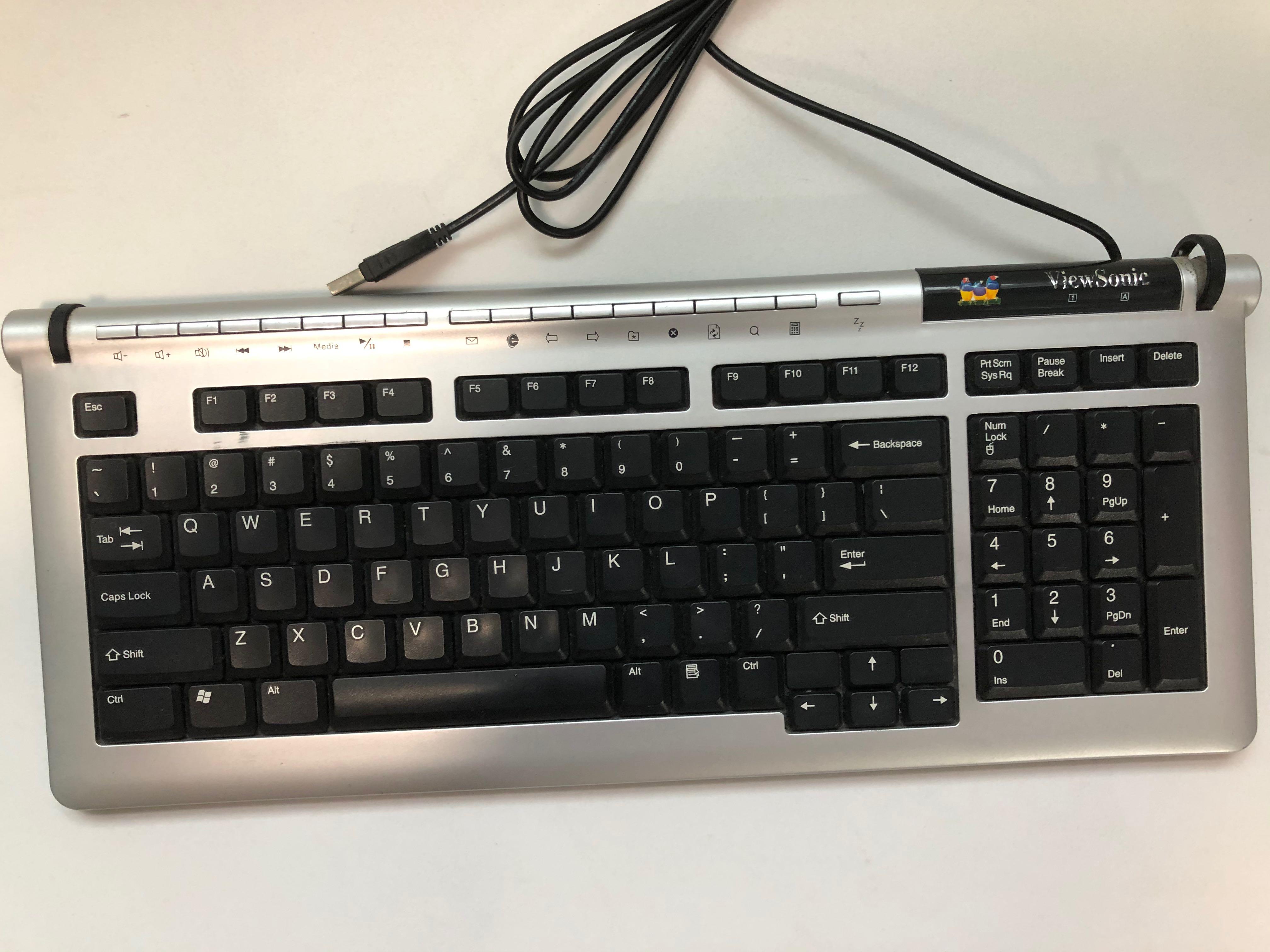Viewsonic Keyboard, Computers & Tech, Parts & Accessories, Computer ...