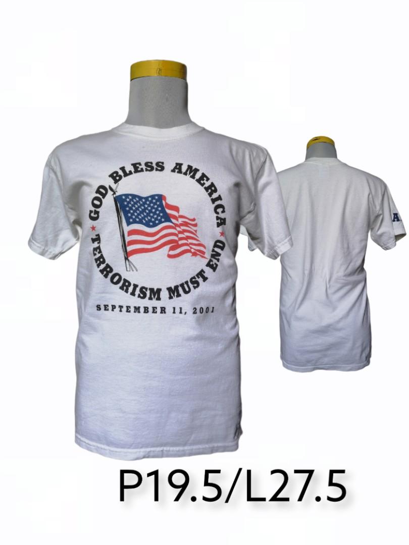 Vintage military God Bless america, Men's Fashion, Tops & Sets, Tshirts & Polo Shirts on Carousell