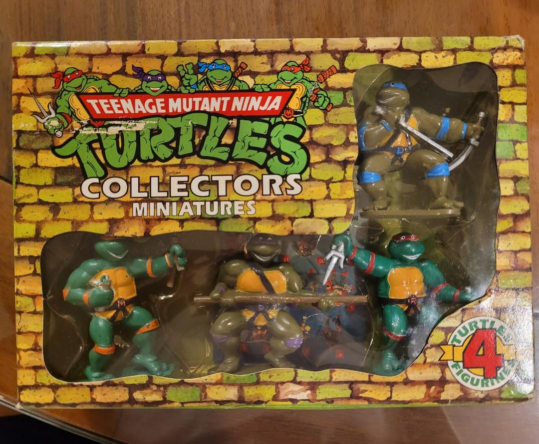 Vintage TMNT Miniature Set, Hobbies & Toys, Toys & Games on Carousell