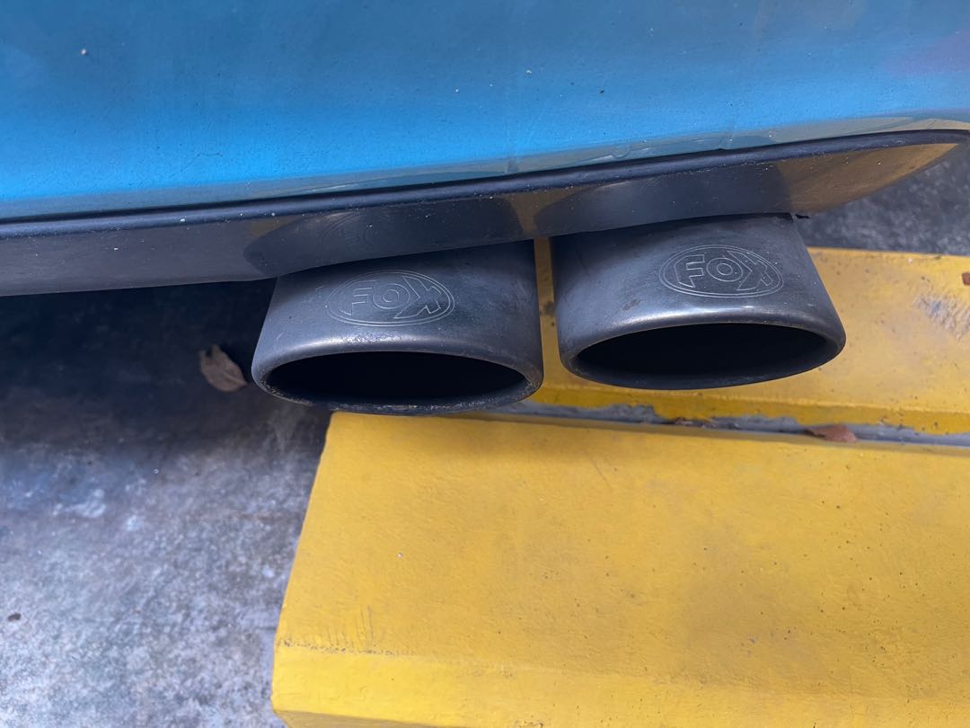 W204 c180 (dekit sale) fox quad exhaust system , rims tyres , strut ...