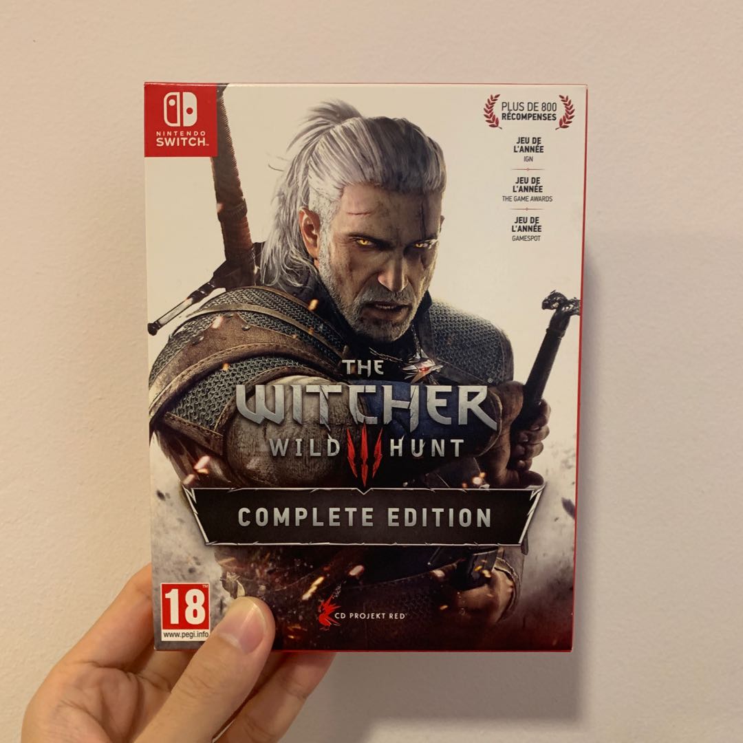 Witcher 3 Complete Edition (Switch), Video Gaming, Video Games ...
