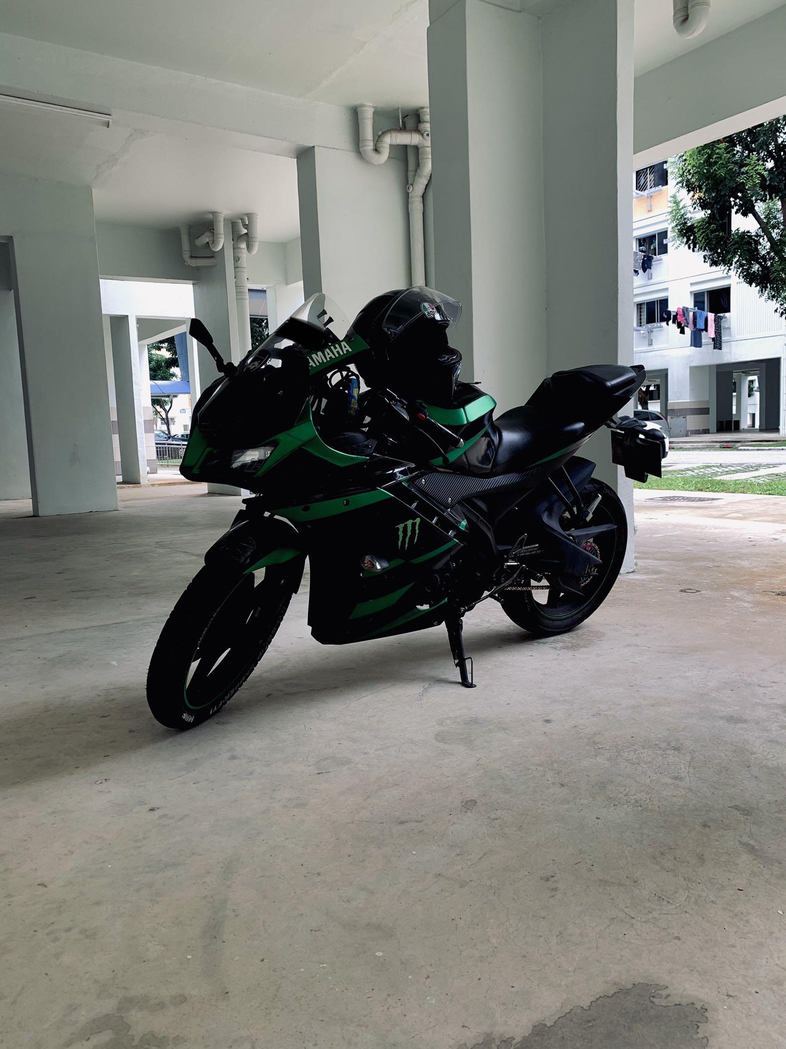YAMAHA R15 V2, Motorcycles, Motorcycles for Sale, Class 2B on Carousell