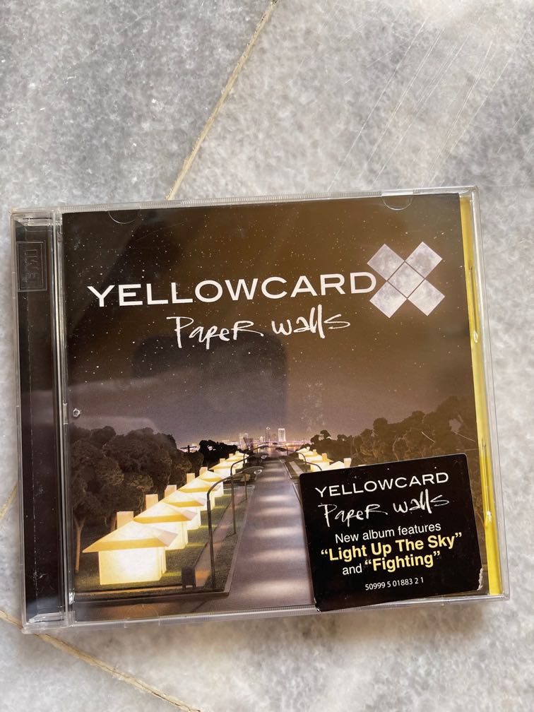 Yellowcard- Paper Walls, Hobbies & Toys, Music & Media, CDs & DVDs on Carousell