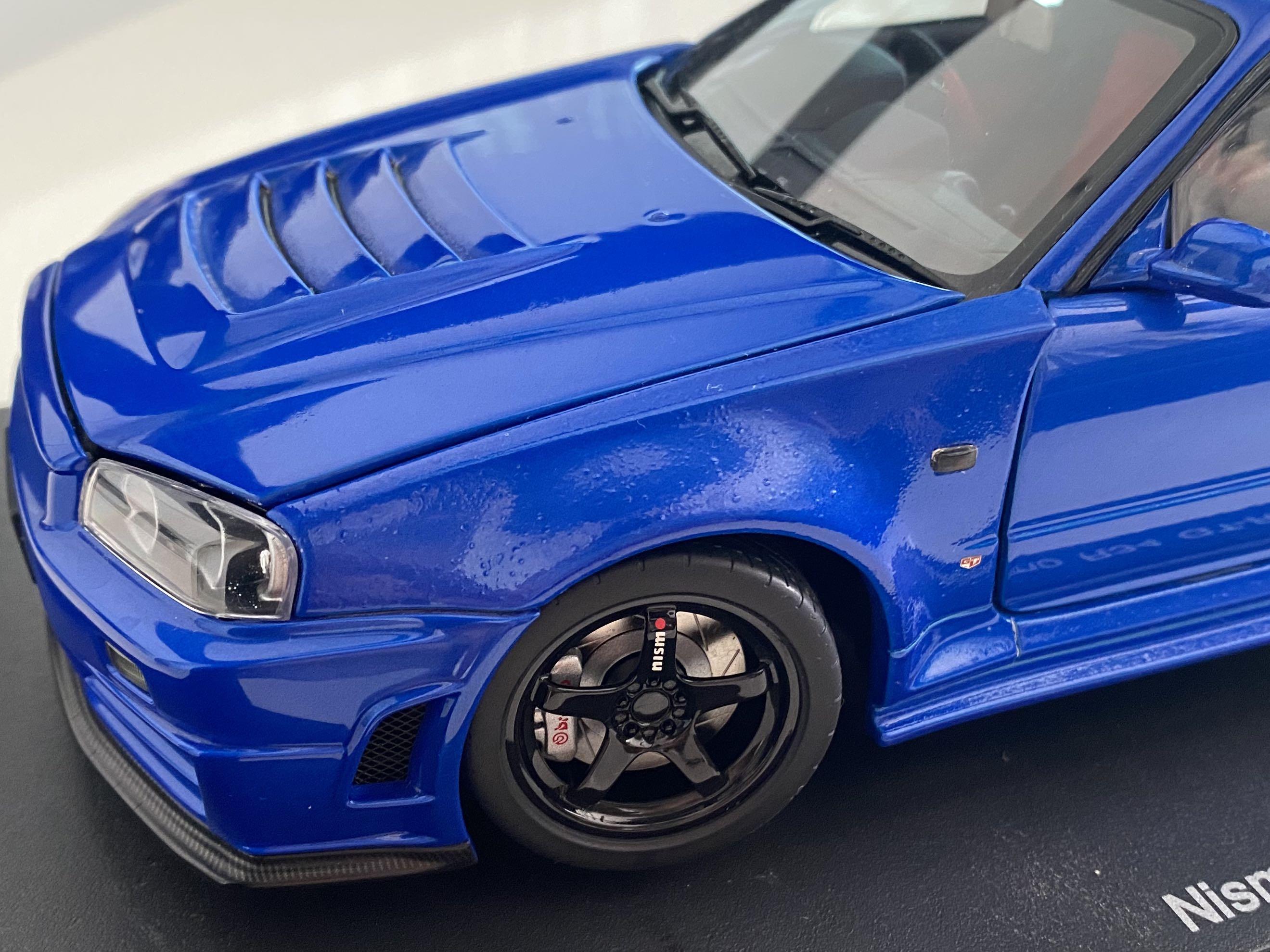 * reserved * 1/18 Autoart R34 GTR Ztune Bayside Blue, Hobbies & Toys ...