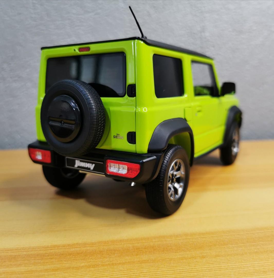 1/18 Suzuki Jimny JB74 Diecast Scale Model Toy Car Color Green, Hobbies ...