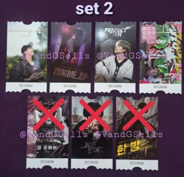 6th Army Kit Photo Ticket (RM, Jin, Suga, J-Hope), Hobbies & Toys ...