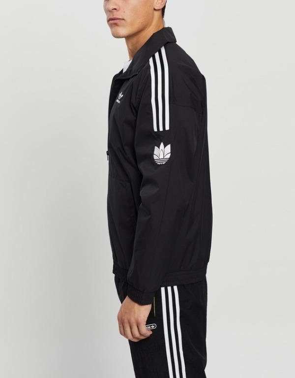 Adidas Originals Adicolor 3d Trefoil 3 Stripes Track Jacket Fesyen
