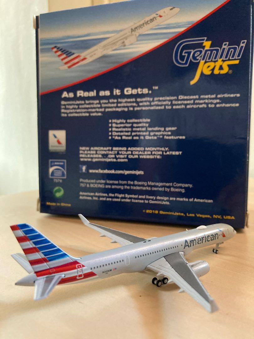 American Airlines Boeing 757-200 1:400 Gemini Jets model, Hobbies ...