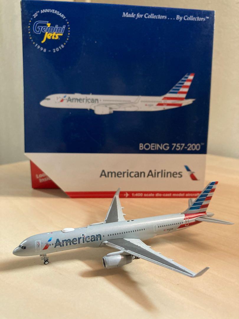 American Airlines Boeing 757-200 1:400 Gemini Jets model, Hobbies ...