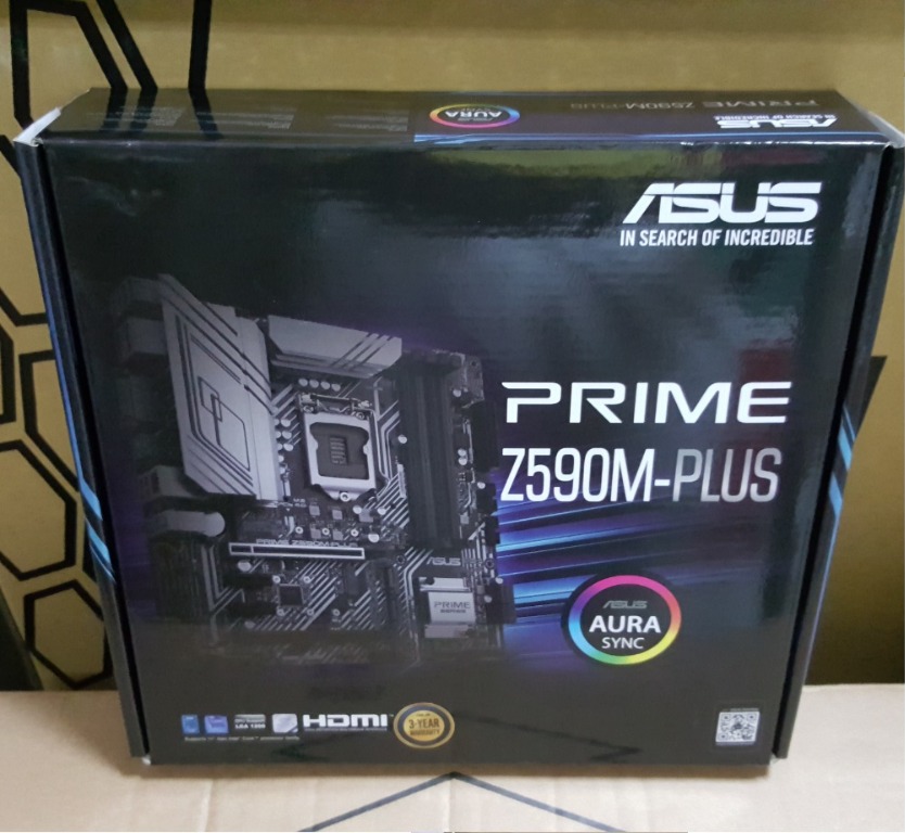 ASUS PRIME Z590M-PLUS MATX for Intel Socket 1200 11th and 10th Gen ...