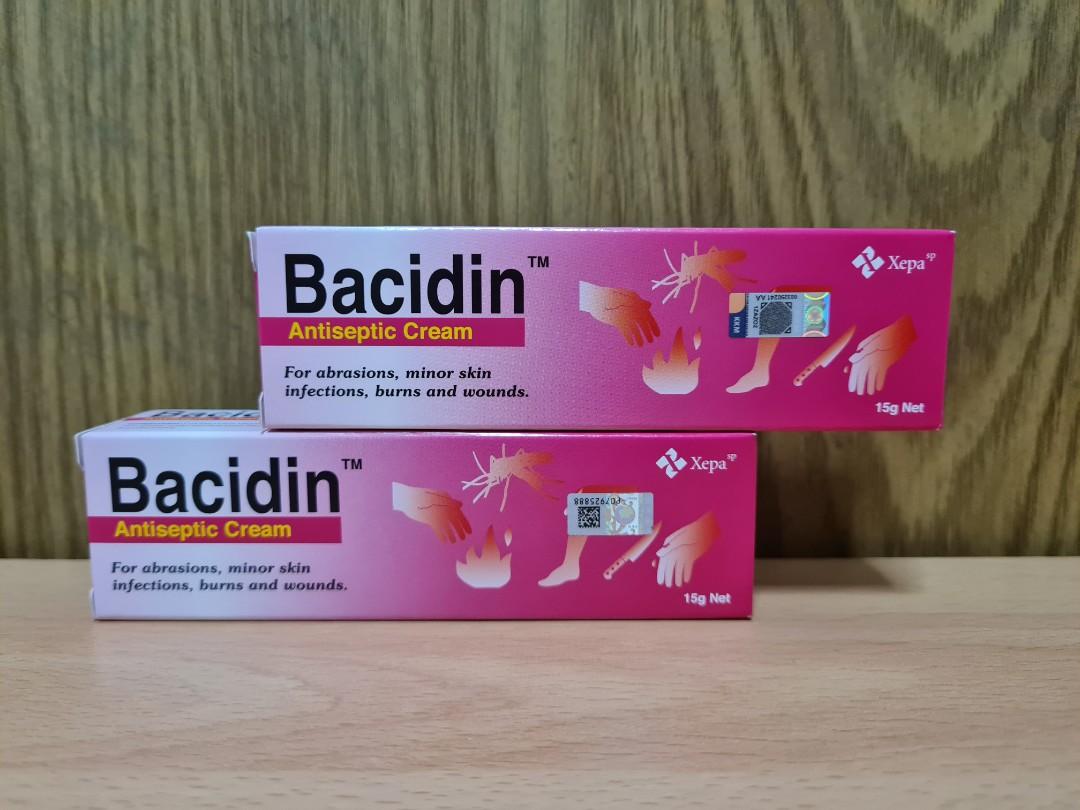 Bacidin Antiseptic Cream Xepa, Beauty & Personal Care, Bath & Body ...
