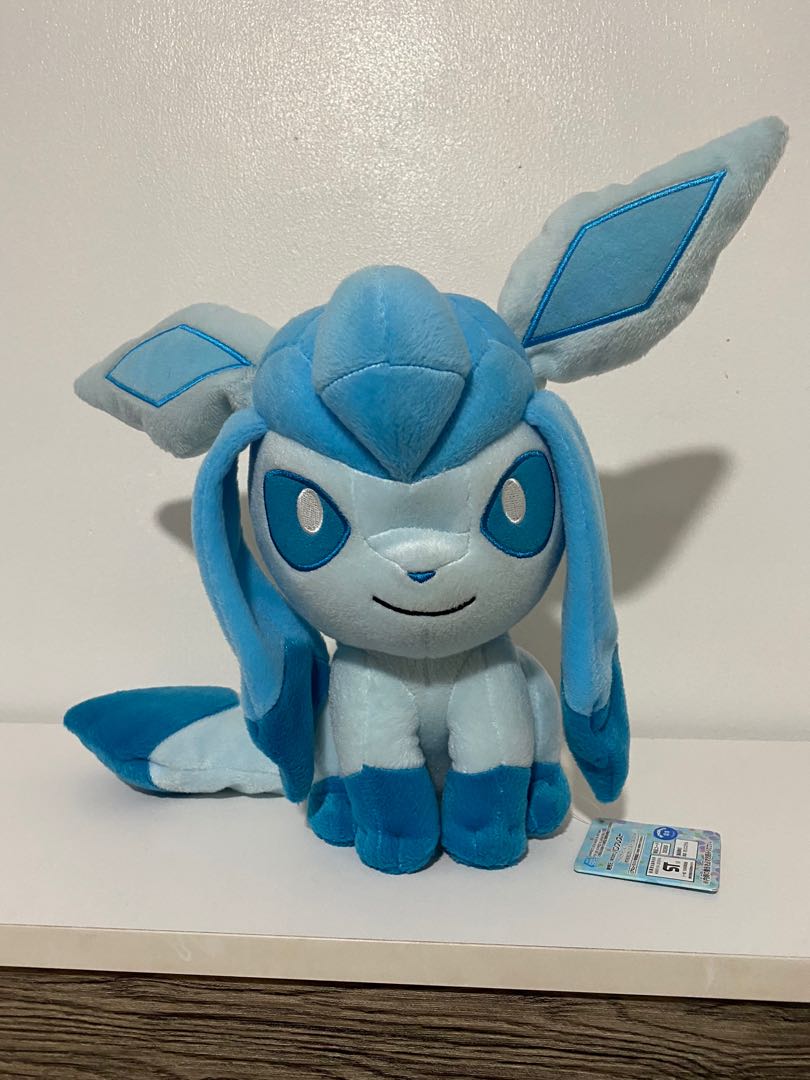 Banpresto Pokemon Glaceon plush, Hobbies & Toys, Toys & Games on Carousell