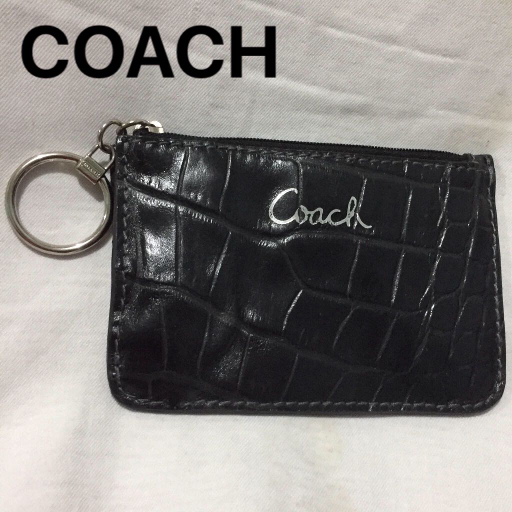 COACH Coin Card Waller, Women's Fashion, Bags & Wallets, Wallets & Card ...