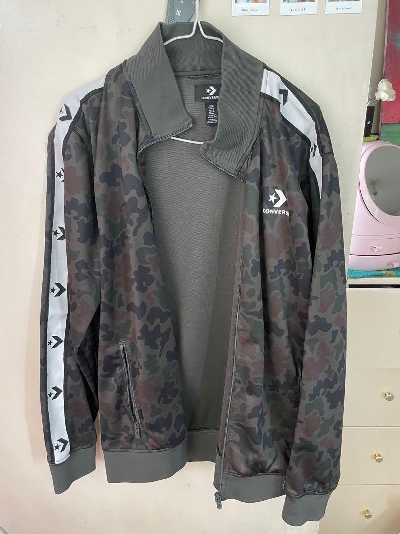 Converse jacket, Men's Fashion, Coats, Jackets and Outerwear on Carousell