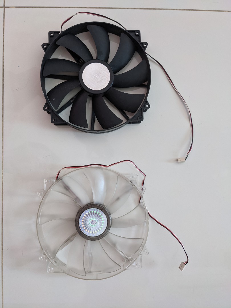 Cooler Master 200mm Case Fans, Computers & Tech, Parts & Accessories ...