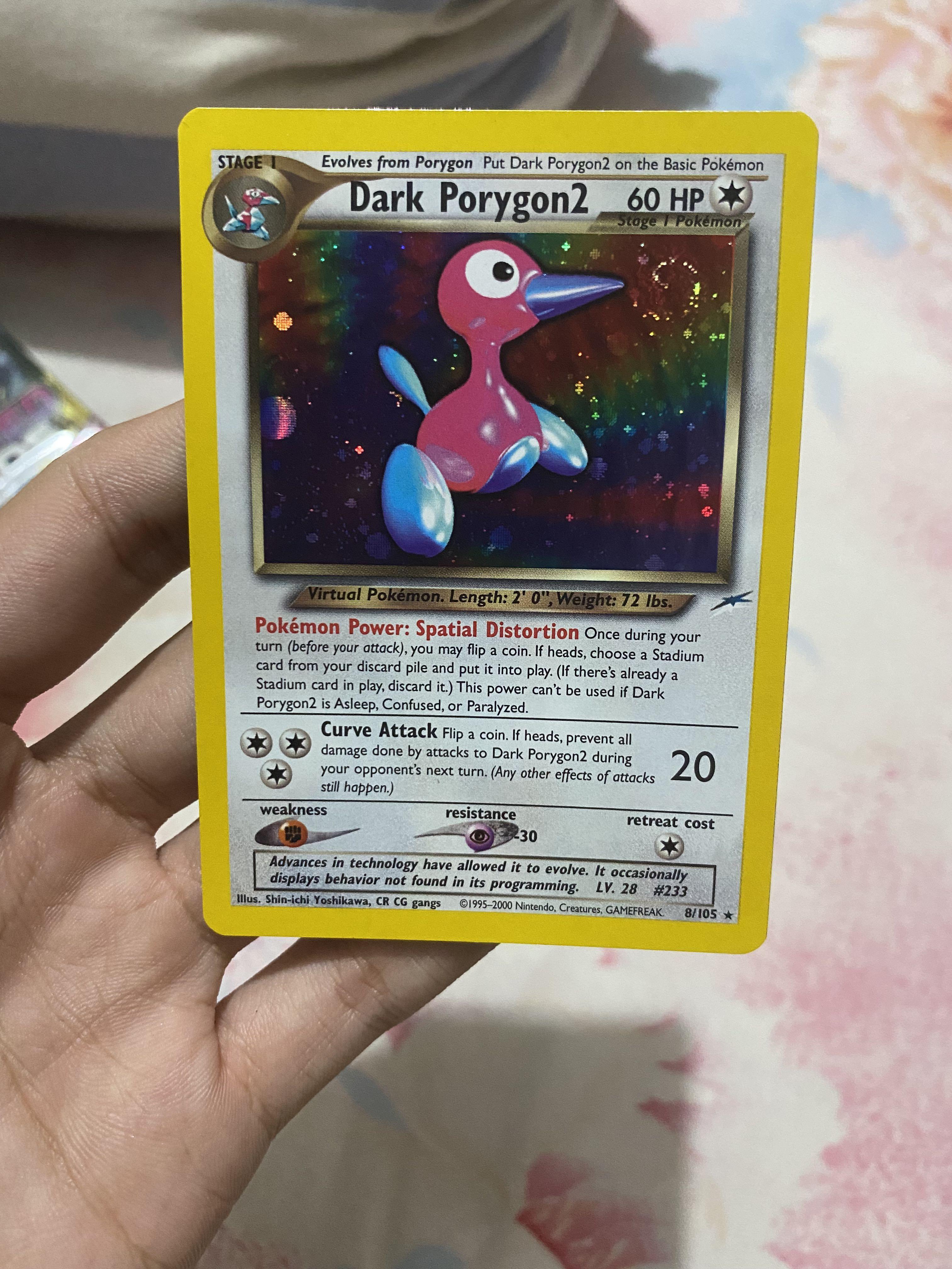 Dark Porygon 2, Hobbies & Toys, Toys & Games on Carousell