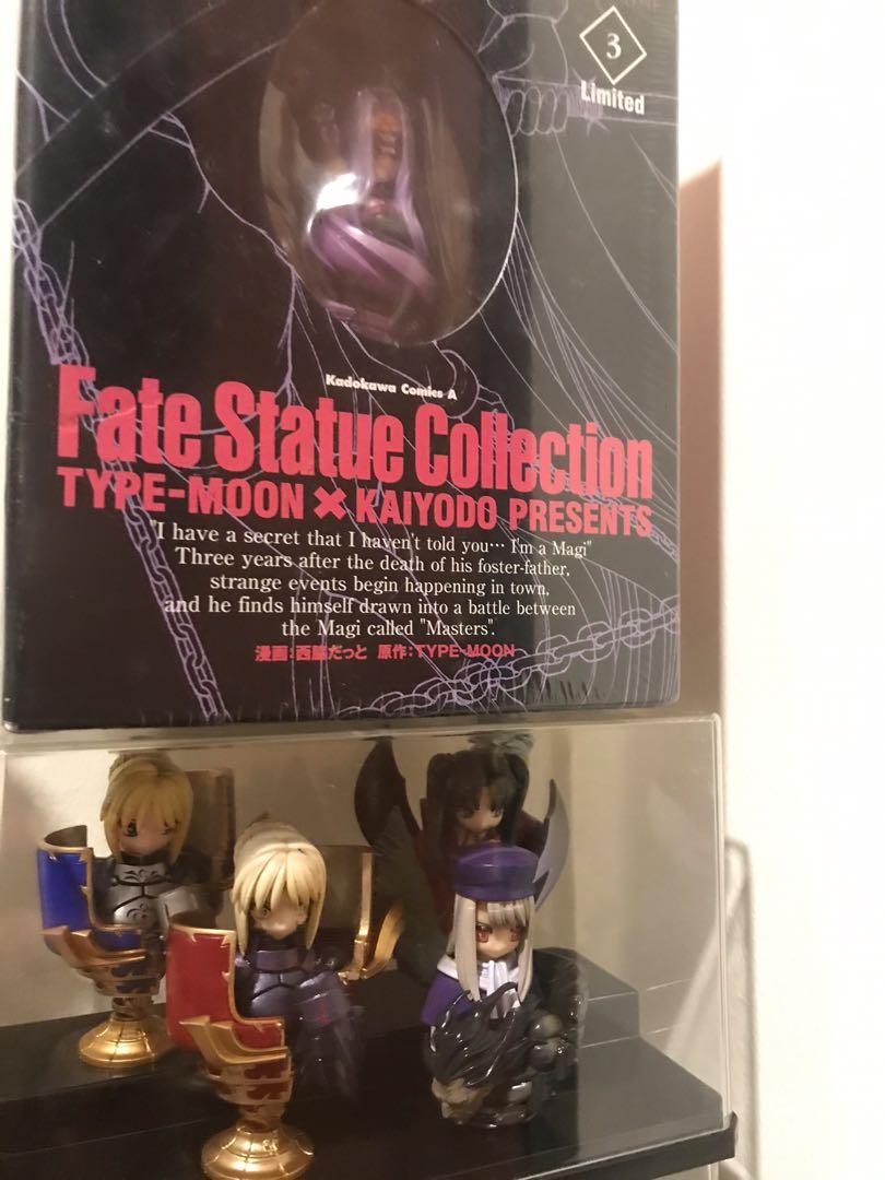 Fate Stay Night Chess piece Kaiyodo Figurine Figure Bust Gashapon ...