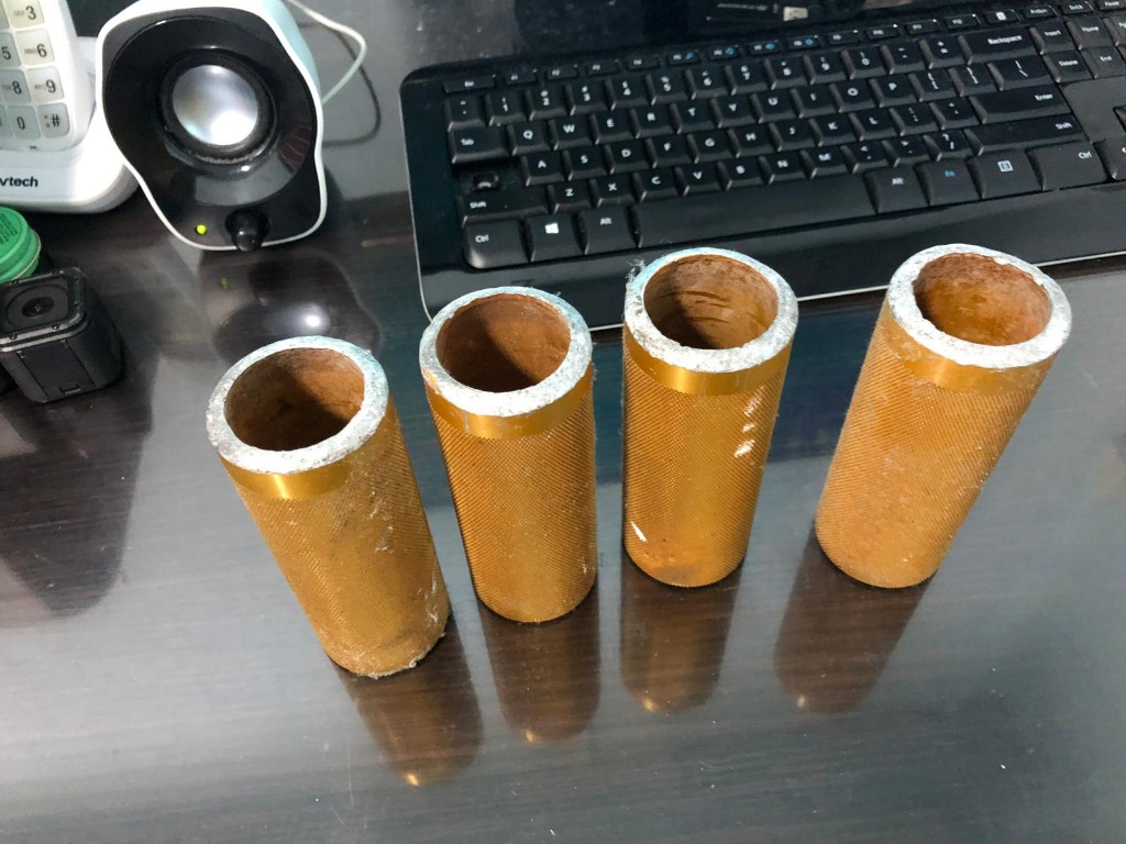 Flatland BMX Pegs Tree Balsa Gold Good Cond, Sports Equipment, Bicycles ...