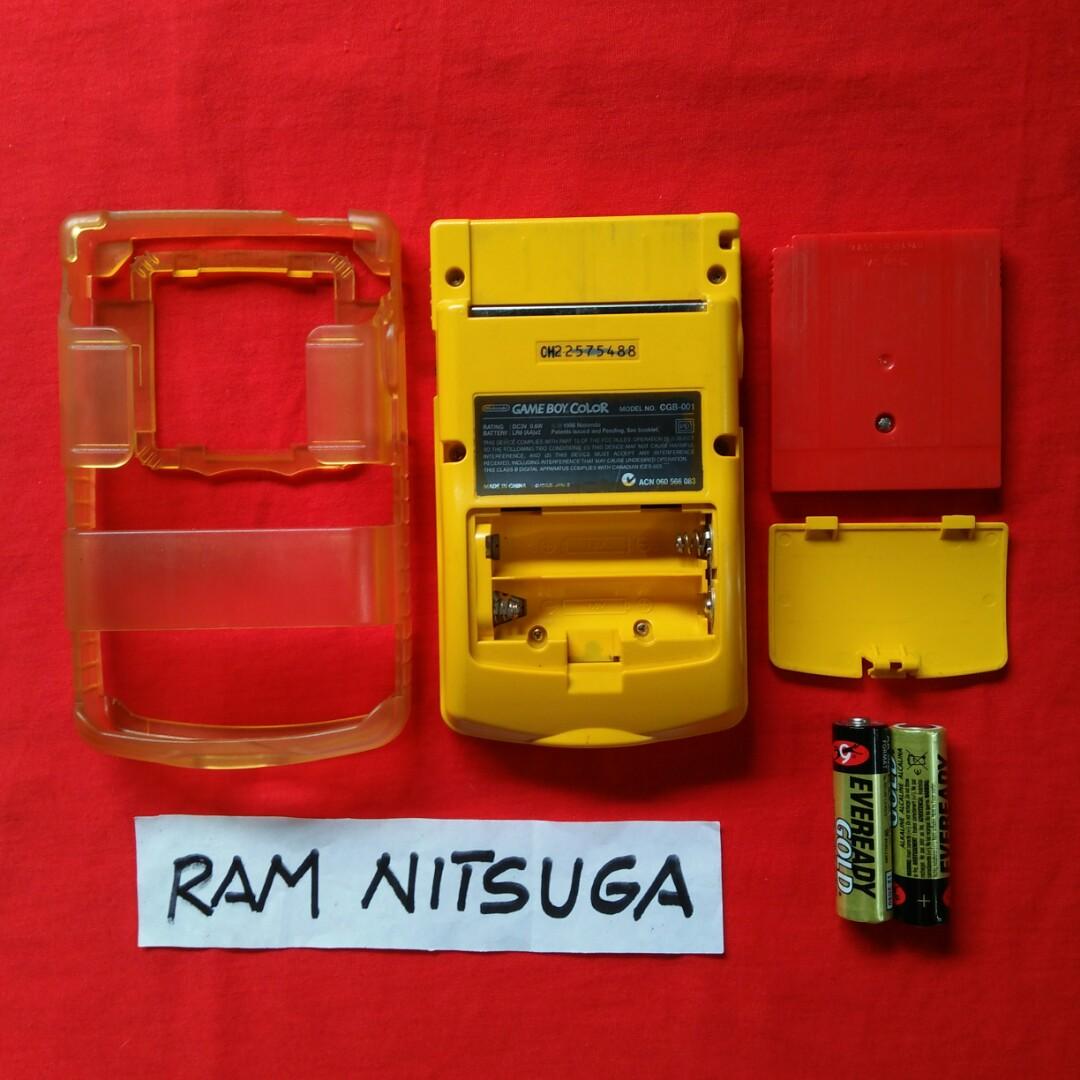 Gameboy Color/GBC: comes with Pokemon Red, Video Gaming, Video Game ...