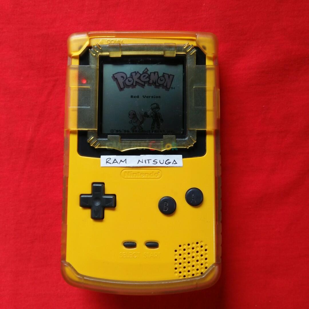 Gameboy Color/GBC: comes with Pokemon Red, Video Gaming, Video Game ...