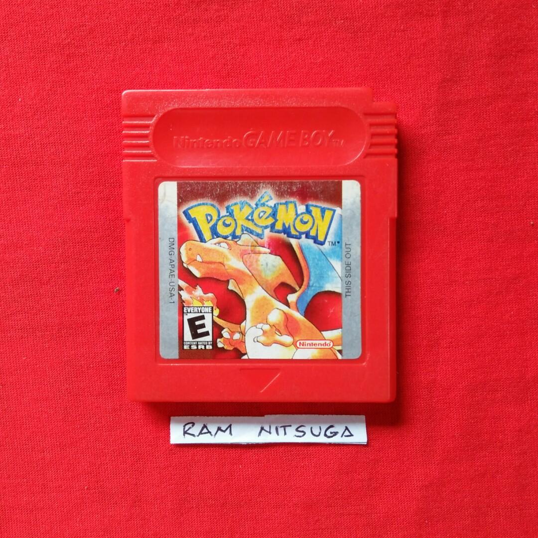 Gameboy Color/GBC: comes with Pokemon Red, Video Gaming, Video Game ...