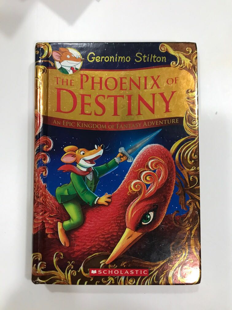 Geronimo Stilton - The PHOENIX of DESTINY (GOLD), Hobbies & Toys, Books ...