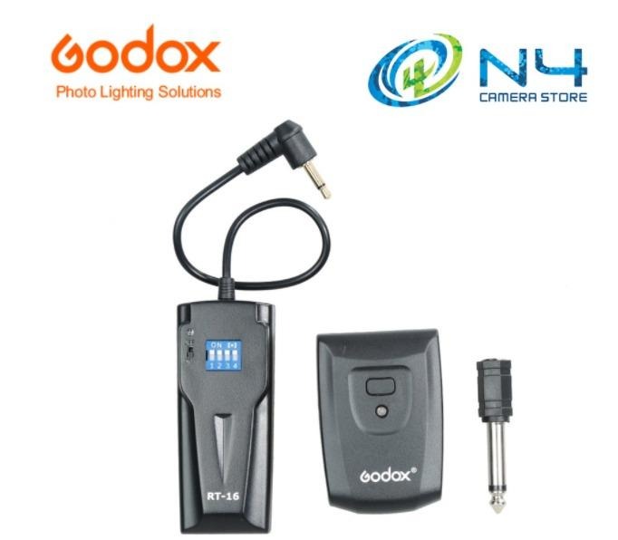Godox RT-16 16-Channel Wireless Studio Strobe Flash Trigger Remote for ...