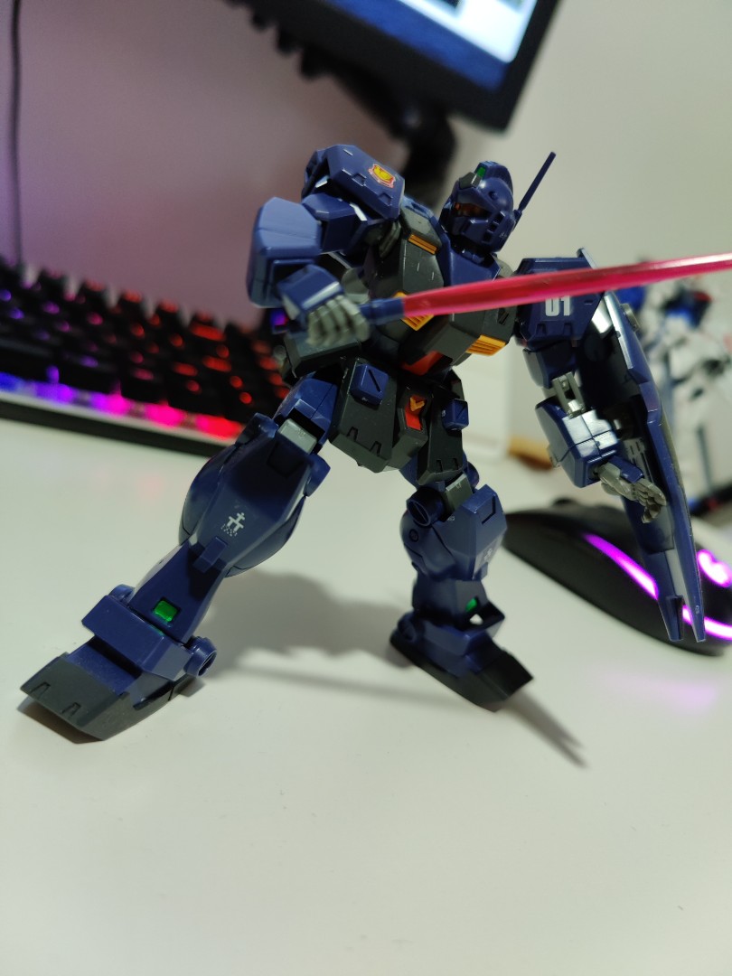 Gundam HGUC RGM 79Q GM Quel, Hobbies & Toys, Toys & Games on Carousell