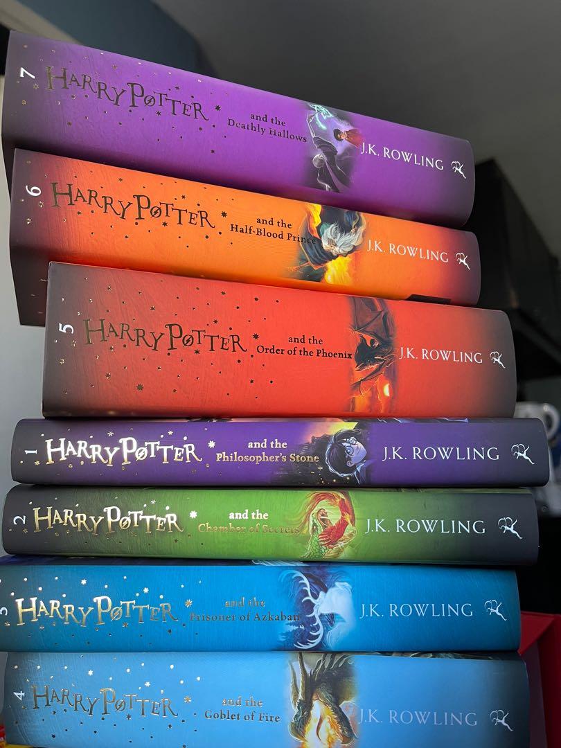 Harry Potter Box Set ( Bloomsbury Hardcover edition), Hobbies & Toys ...