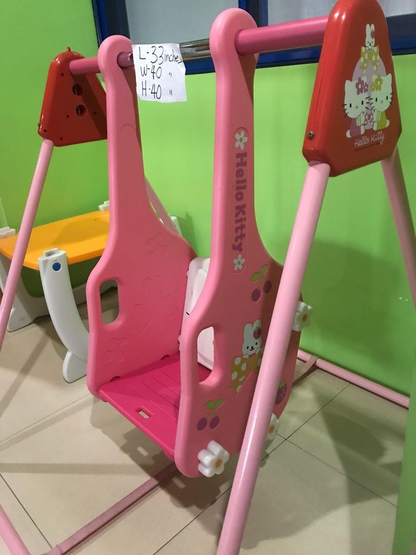 Hello kitty swing original sanrio , Babies & Kids, Infant Playtime on ...