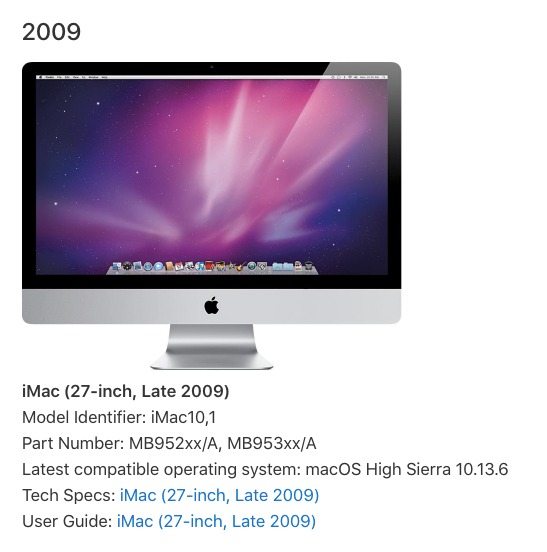 iMac 27 inch, late 2009 model, Computers & Tech, Desktops on Carousell