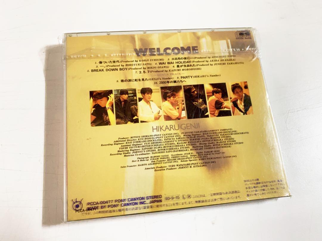 (J-Pop) Hikaru Genji - Welcome (NEW but not sealed, Japan pressing), Hobbies & Toys, Music ...