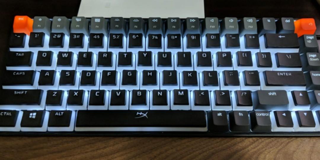 Keychron K2 v2 with HyperX Pudding Keycaps Option, Computers & Tech ...
