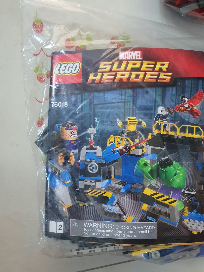 Lego Marvel 76018, Hobbies & Toys, Toys & Games on Carousell
