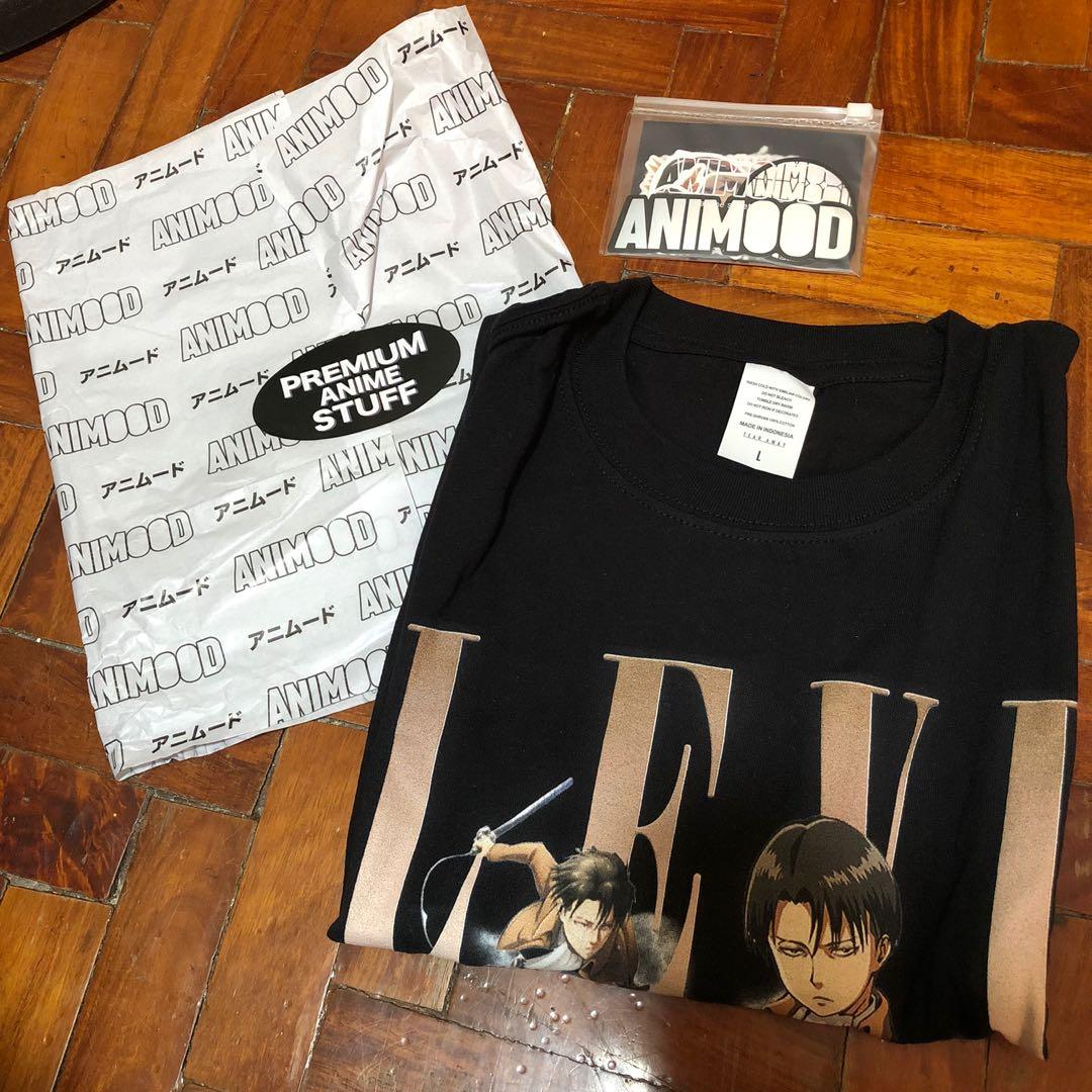 Levi Ackerman Shirt (Attack On Titan), Women's Fashion, Tops, Shirts on ...
