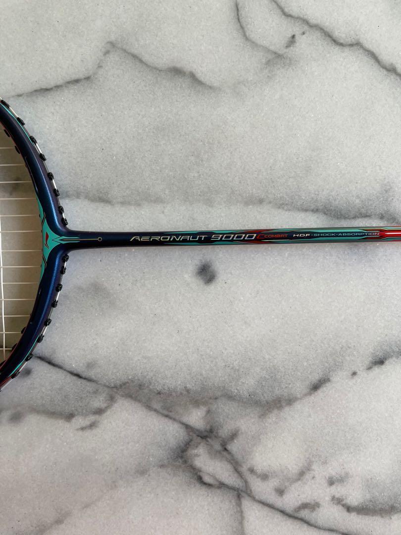 Li Ning Aeronaut 9000C Badminton Racket Yonex Victor Lining, Sports ...