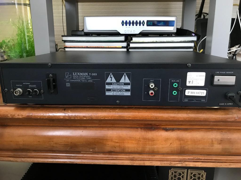 LUXMAN T353 Tuner, Audio, Other Audio Equipment on Carousell